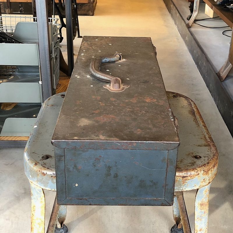 VINTAGE WILLIAMS TOOL BOX ヴィンテージ ウィリアムス ツールボックス / アメリカ 工具箱 ガレージ - RUST ...
